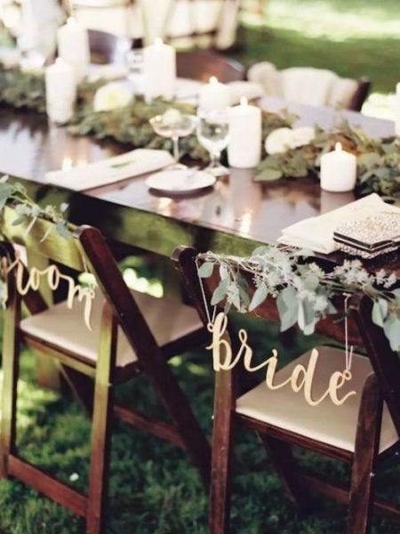 43 Best Wedding Chair Decoration Ideas To Dress Up Your Day