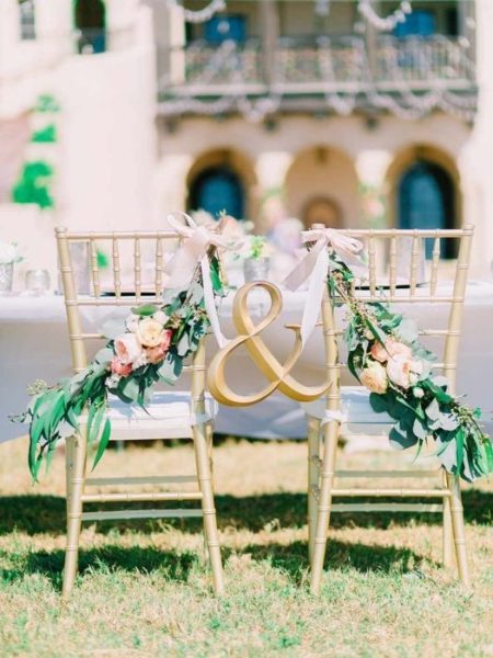 43 Best Wedding Chair Decoration Ideas To Dress Up Your Day