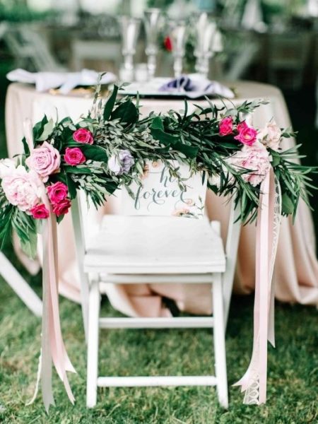 43 Best Wedding Chair Decoration Ideas To Dress Up Your Day