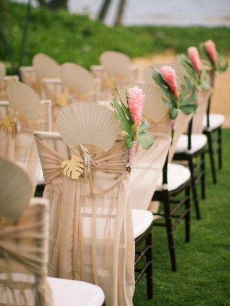 43 Best Wedding Chair Decoration Ideas To Dress Up Your Day