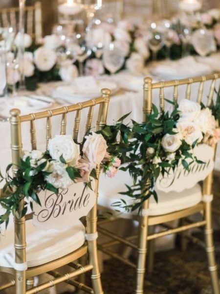 43 Best Wedding Chair Decoration Ideas To Dress Up Your Day