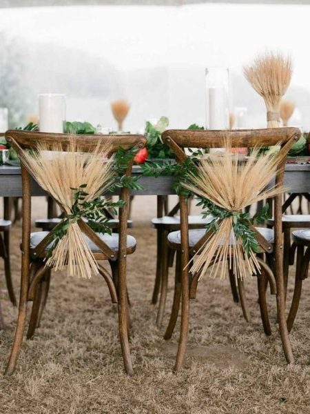 43 Best Wedding Chair Decoration Ideas To Dress Up Your Day