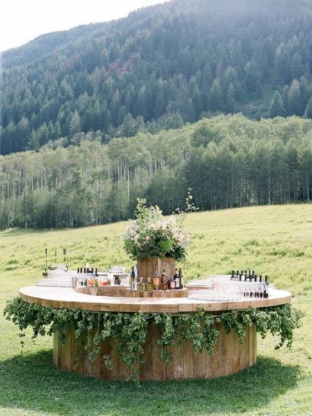35 Perfect Wedding Cocktail Table Decor Ideas You Can Afford