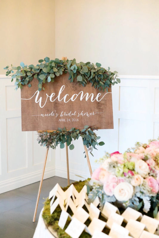 20 Best Bridal Shower Welcome Sign Ideas To Wow The Guests