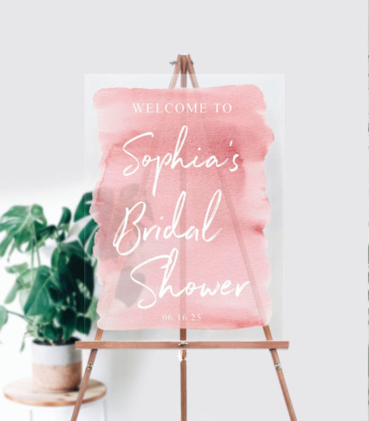 20 Best Bridal Shower Welcome Sign Ideas To Wow The Guests