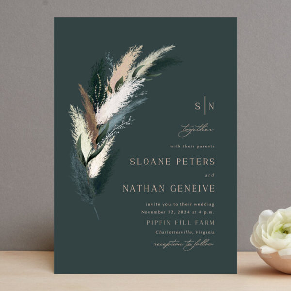 39 Gorgeous Fall Wedding Invitations to Fall in Love with