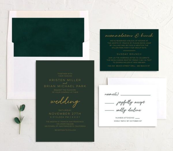 39 Gorgeous Fall Wedding Invitations to Fall in Love with
