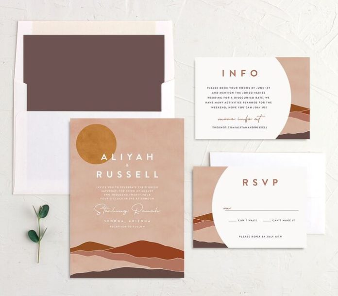 39 Gorgeous Fall Wedding Invitations to Fall in Love with
