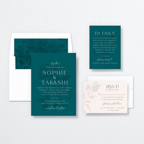 39 Gorgeous Fall Wedding Invitations to Fall in Love with