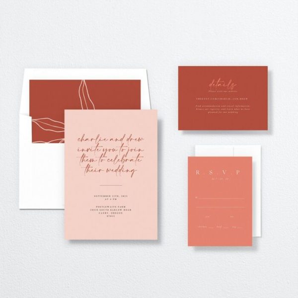39 Gorgeous Fall Wedding Invitations to Fall in Love with
