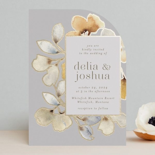 39 Gorgeous Fall Wedding Invitations to Fall in Love with
