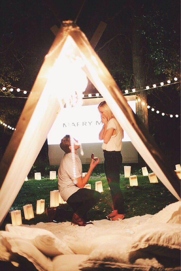 29 Amazing Proposal Ideas at Home to Pop the Big Question