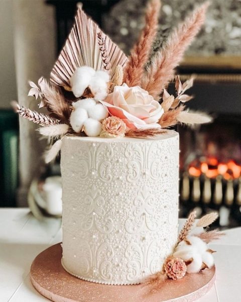 31 Best Boho Wedding Cake Ideas for a Bohemian Celebration