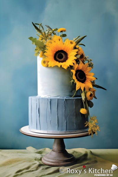 21 Trendy Sunflower Wedding Cake Ideas for a Cheerful Day