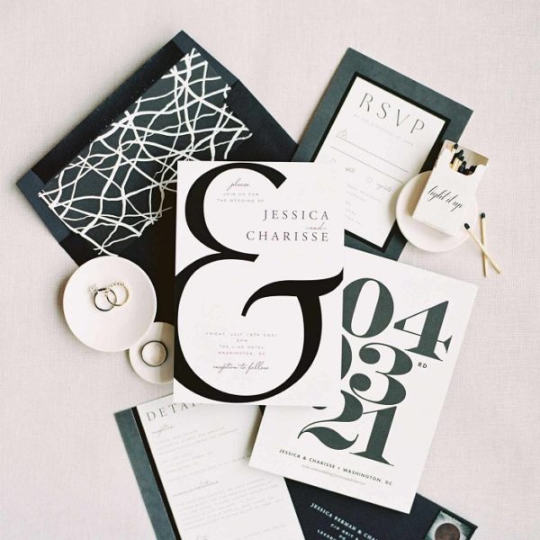 30 Stunning Spring Wedding Invitations that Leave You in Awe