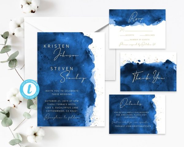 30 Stunning Spring Wedding Invitations that Leave You in Awe