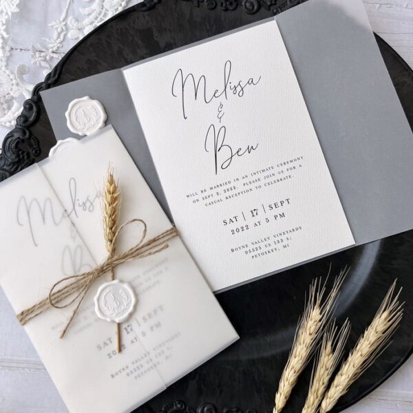 37 Wedding Invitation Ideas That Tell Your Love Story