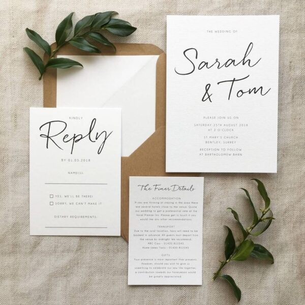 37 Wedding Invitation Ideas That Tell Your Love Story