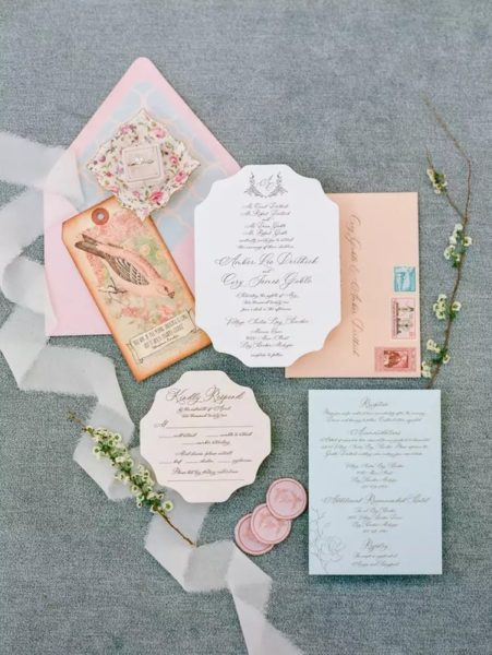 30 Stunning Spring Wedding Invitations that Leave You in Awe