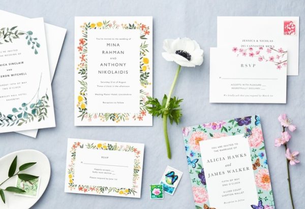 30 Stunning Spring Wedding Invitations that Leave You in Awe