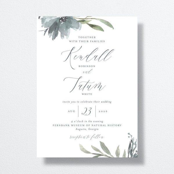 21 Perfect Floral Wedding Invitations for Your Celebration