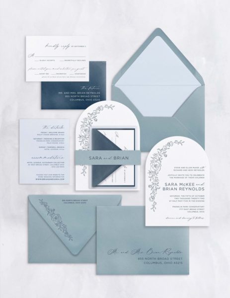 21 Perfect Floral Wedding Invitations for Your Celebration