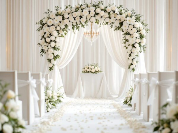 30 Elegant All-White Wedding Decor Ideas for 2025